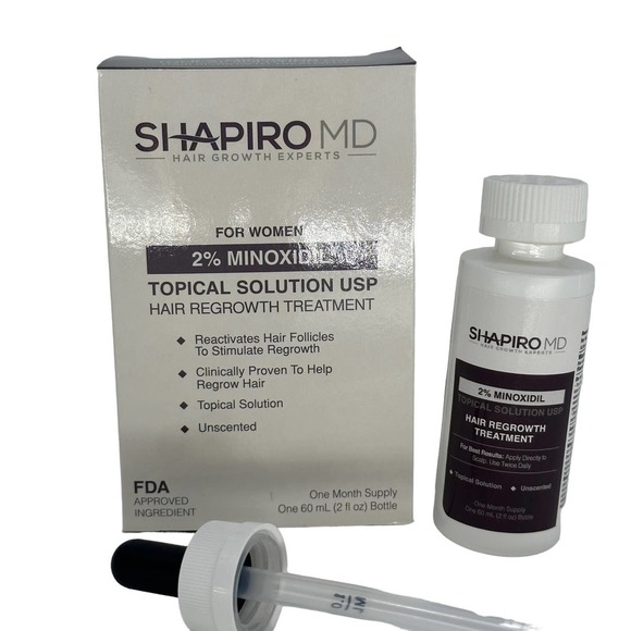 Shapiro MD | Hair | New Shapiro Md 2 Minoxidil Hair Regrowth Treatment ...